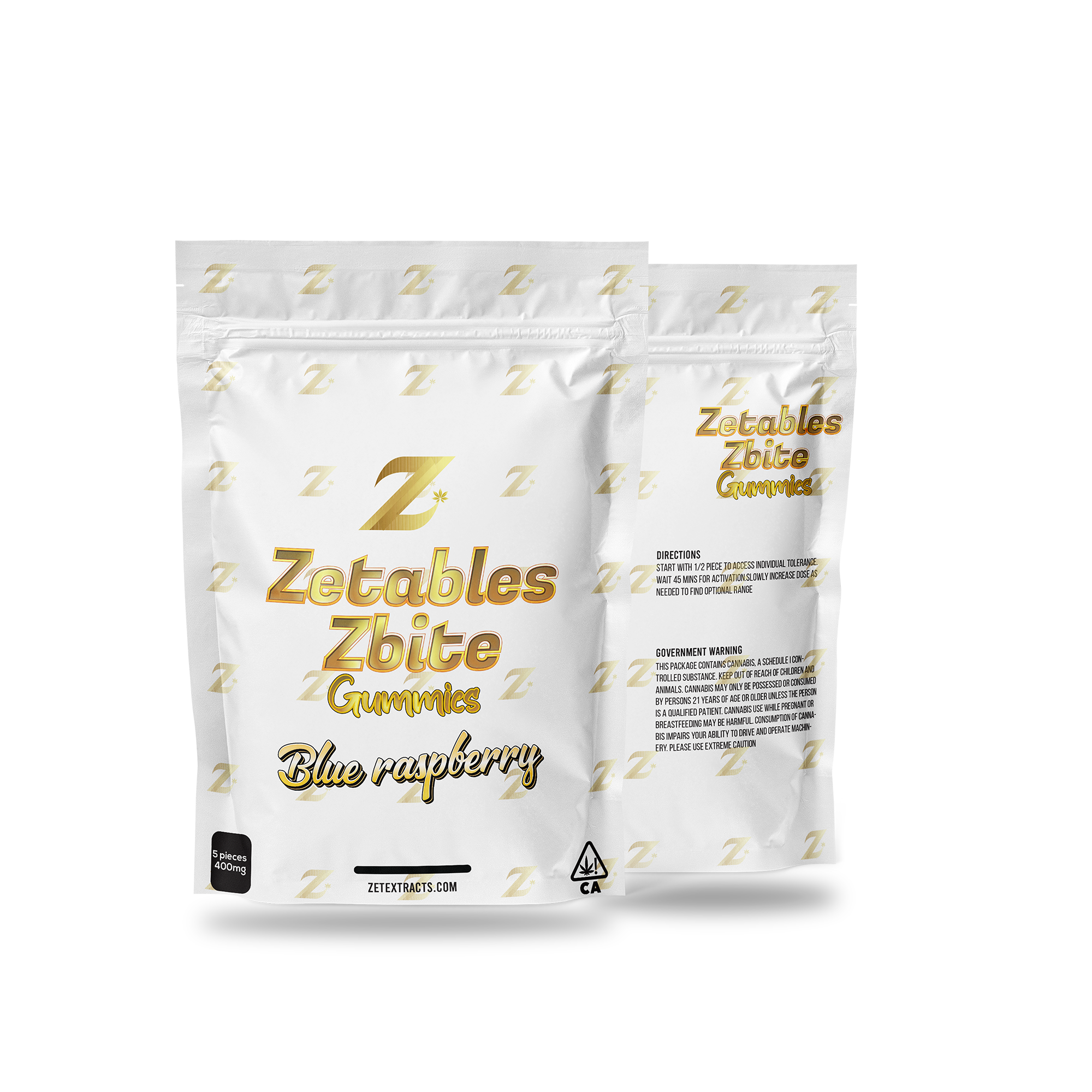 Zetables Gummy Edibles Blue Raspberry – Zet Extracts